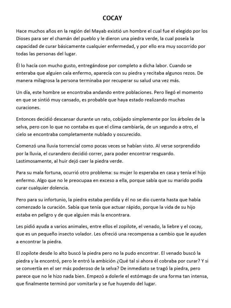 COCAY | PDF