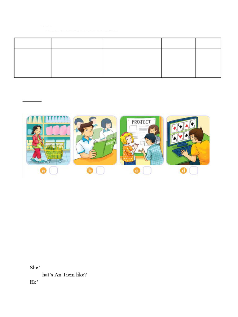 Grade 5 English Exam Paper 2022-2023 | PDF