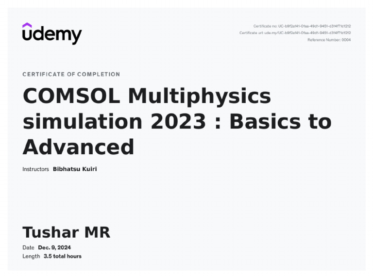 COMSOL Multiphysics simulation | PDF