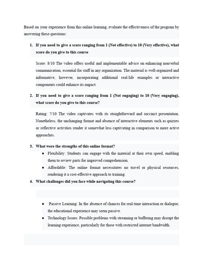 Weekly Assessment 98054 | PDF | Learning | Educational Technology