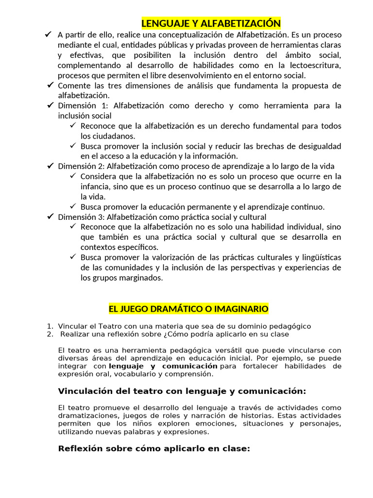 Foro Modulo 2 - 1 | PDF | Literatura | Inclusión (Educación)