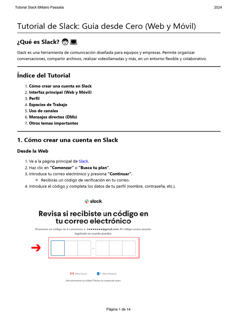 Guía Completa de Slack para Equipos | PDF | Aplicación movil | Red mundial