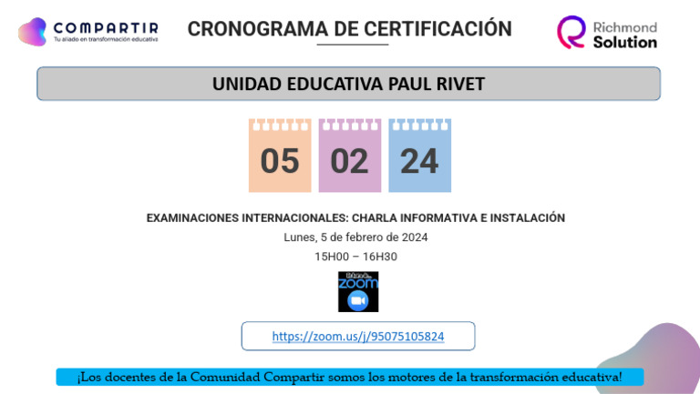 2024 02 02 INV Paul Rivet ETS info & install | PDF