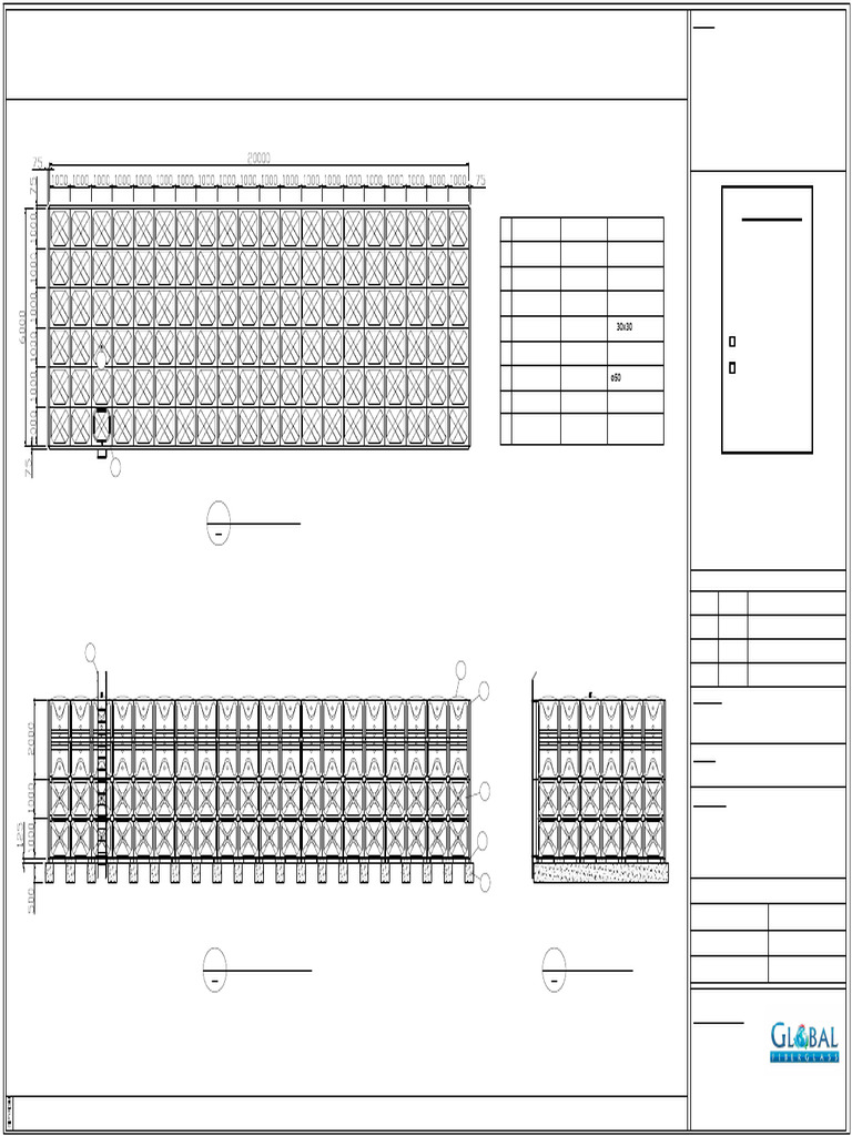 Concrete Foundation Drawing For Proposed GRP Hot Press Panel Water Tank ...