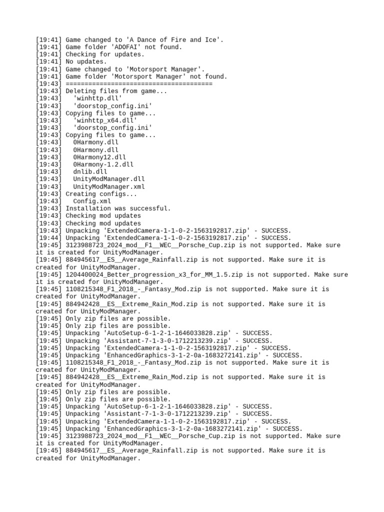 Log | PDF | Zip (File Format) | Computer Data