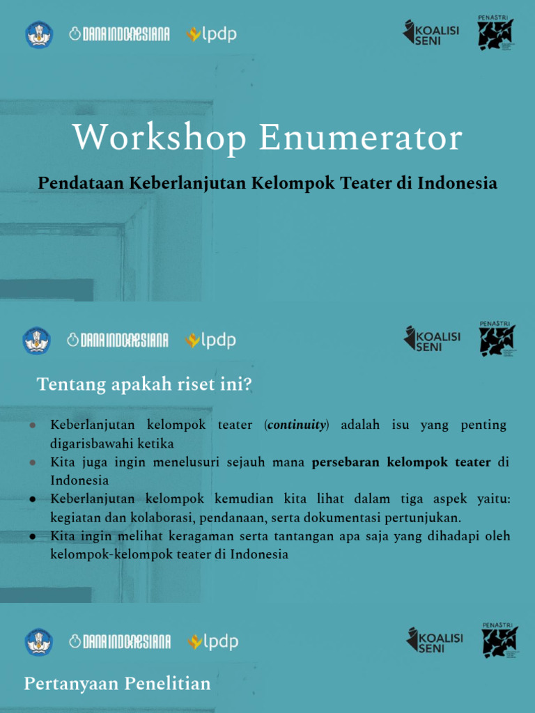 Workshop Enumerator | PDF