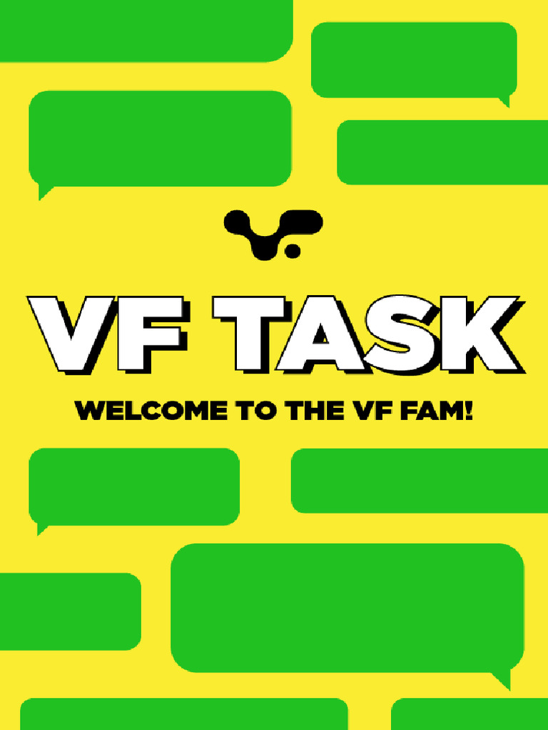 VF Tasks 1, 2 & 3 | PDF