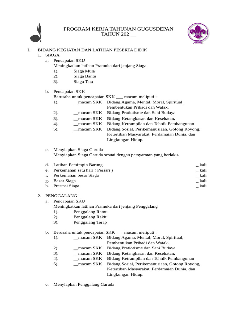 Program Giat Tahunan | PDF