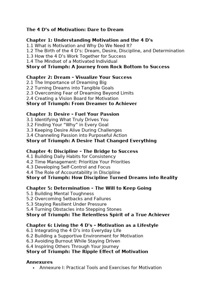 The 4 D | PDF