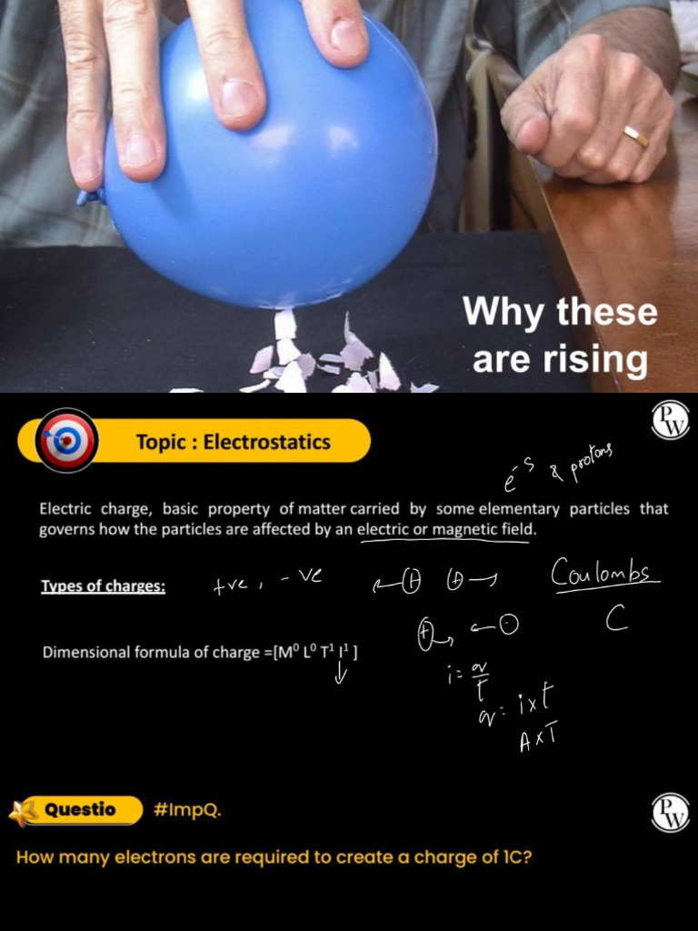 Electrostatics 01 Merge Compress | PDF