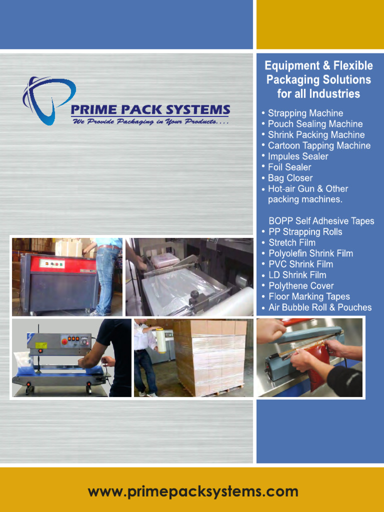 Prime Pack System | PDF