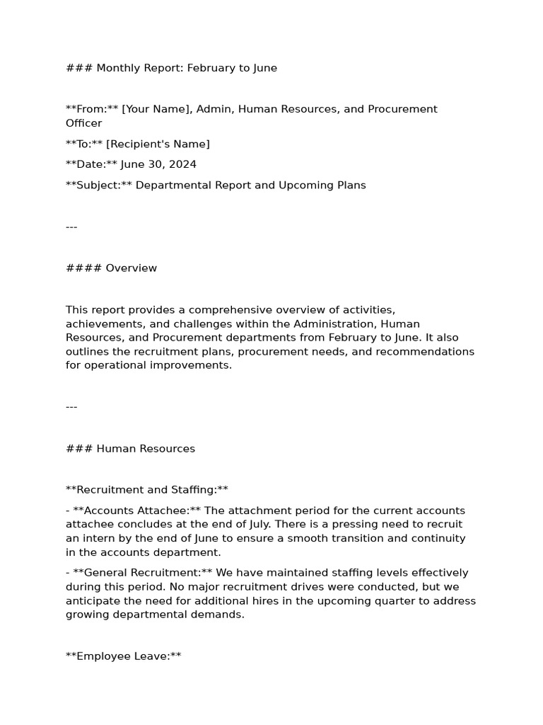 2nd Quarter Report | PDF