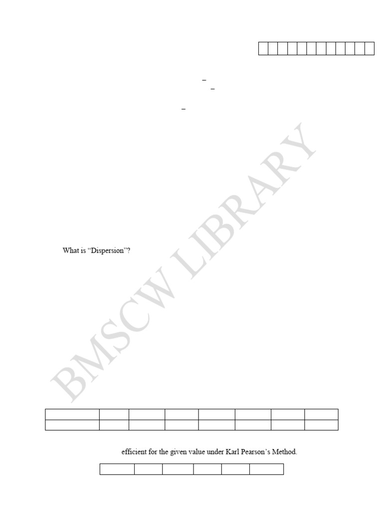 Business Statistics -3022- Bcom (1) | PDF | Statistics | Statistical Analysis