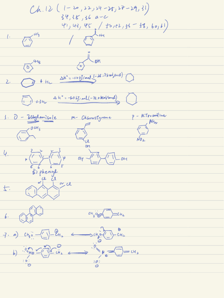 Organic Chem Class | PDF | Chemical Compounds | Chemical Substances