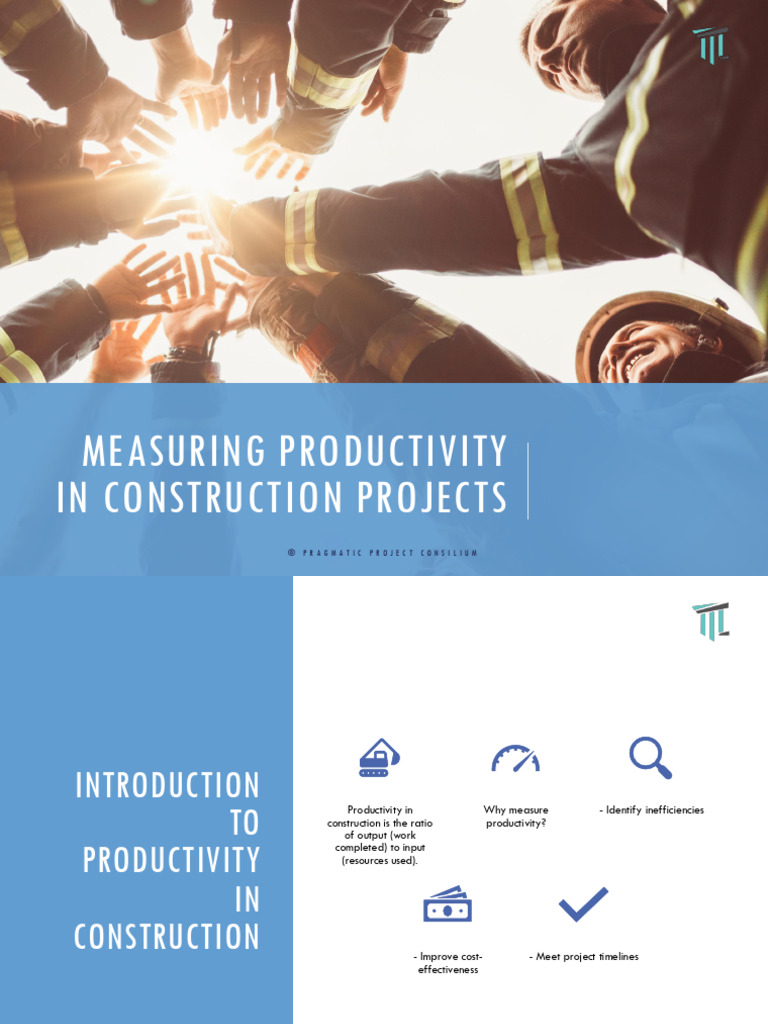 Construction Productivity Guide | PDF | Workforce Productivity | Business