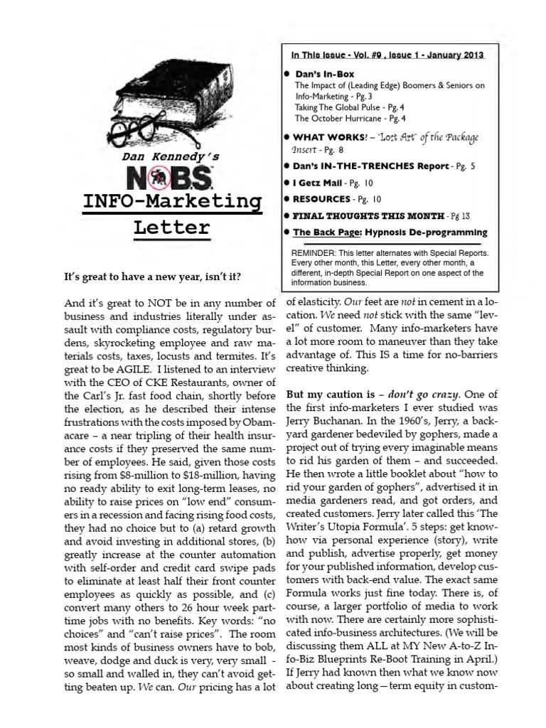 2013 01+January+IMA+Letter | PDF