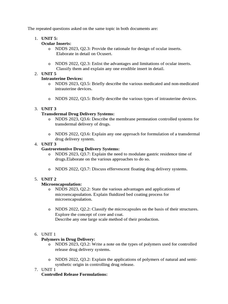 NDDS Repeated | PDF | Chemical Substances | Materials