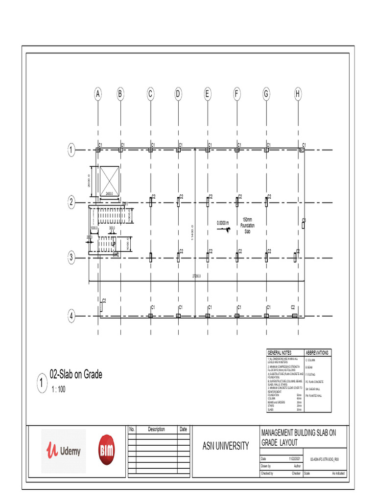 02 Asn Ifc Str Sog r00 | PDF | Beam (Structure) | Architectural Elements