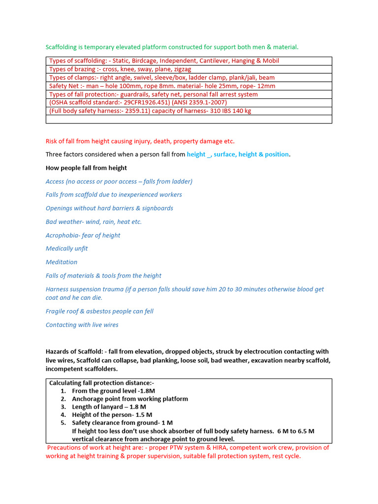 Scaffolding Is Temporary Elevated Platform Constructed For Support Both ...