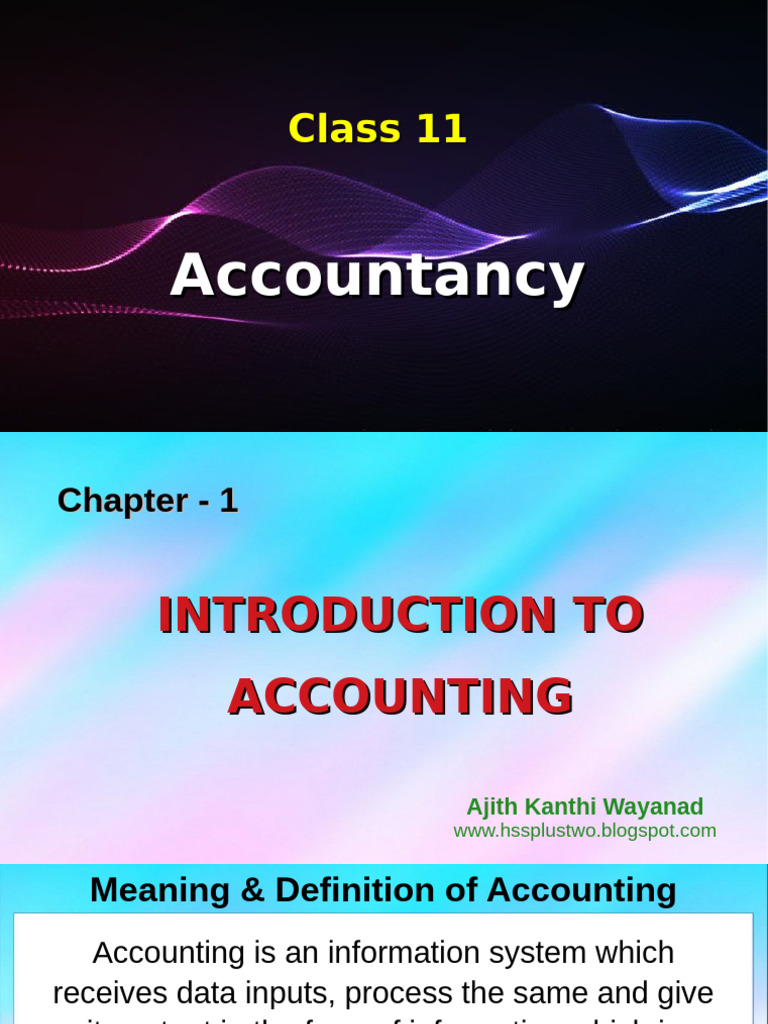 Chapter 1 Introduction To Accounting - 1.6 | PDF | Expense | Revenue