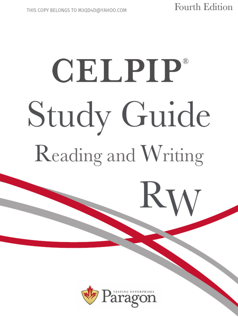 Paragon Testing Enterprises Celpip Study Guide Reading and W | PDF ...