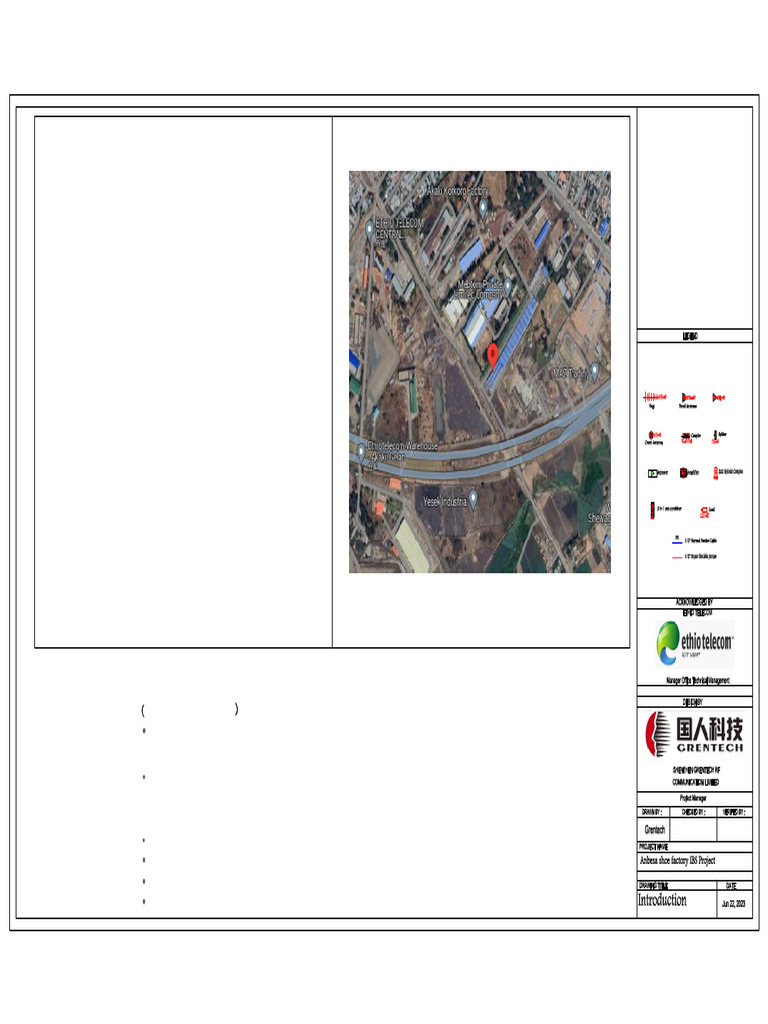 Indoor Network Solution for Anbesa Factory | PDF | Information And ...