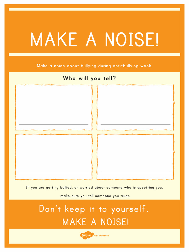 Make a Noise Poster | PDF
