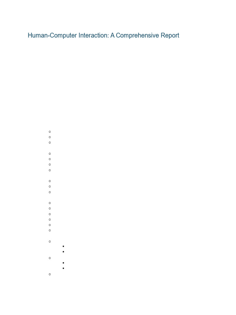 Hci Assignment | PDF | Human–Computer Interaction | Usability