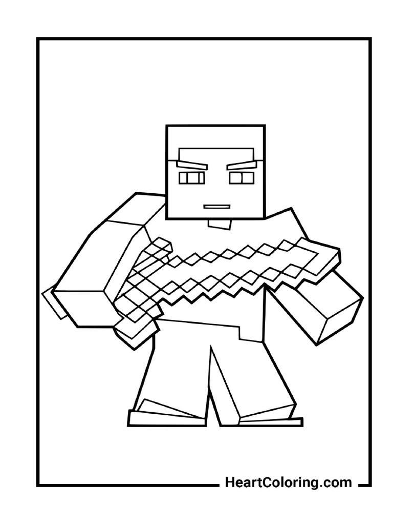 188 Minecraft Coloring Pages | PDF