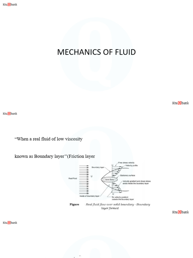 Module 5 (3) - KQB KtuQbank | PDF | Boundary Layer | Physical Quantities