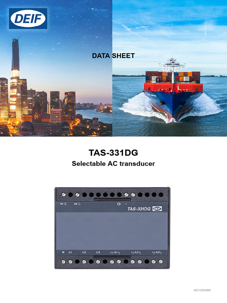 tas-331dg-data-sheet-4921220036-uk (1) | PDF | Manufactured Goods ...
