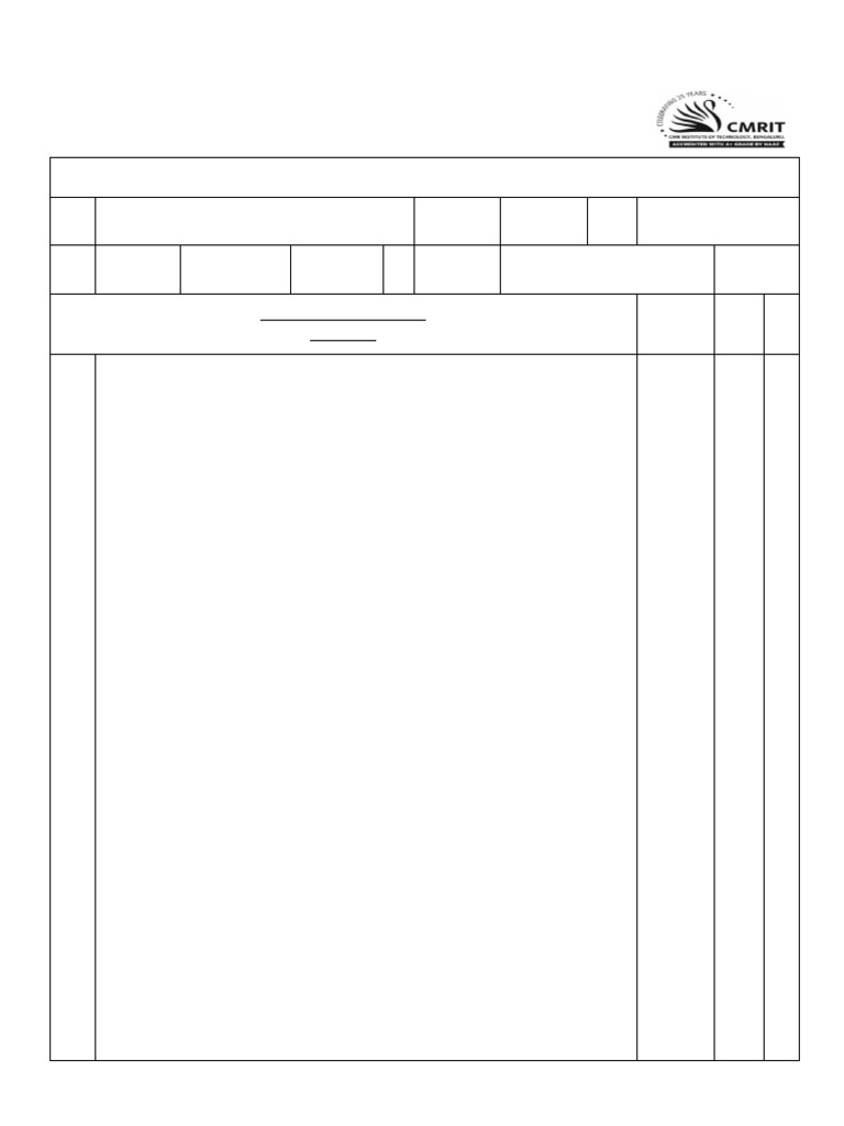 IAT-III Question Paper With Solution of BCS306A Object Oriented ...