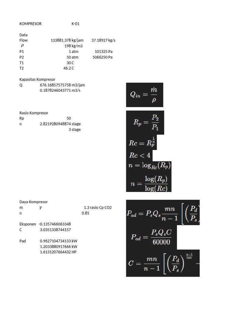 Perhitungan alat | PDF