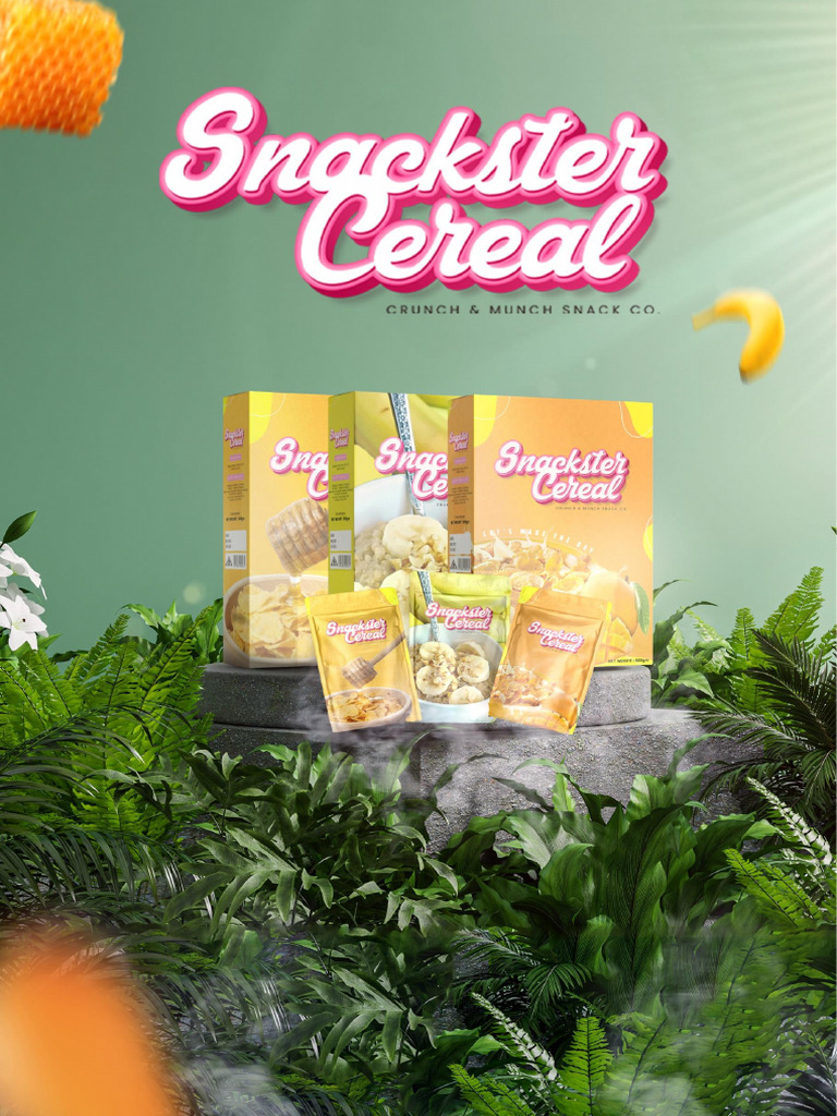 MKT402 Term Papaer Snackster Cereal | PDF | Marketing Communications ...