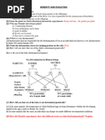 Class10 Heredity PYQs | PDF