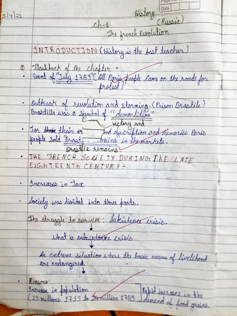 Class 9th SST History Ncert Notes ? | PDF