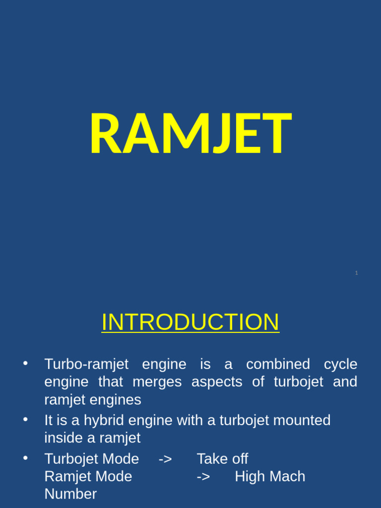 RAMJET | PDF