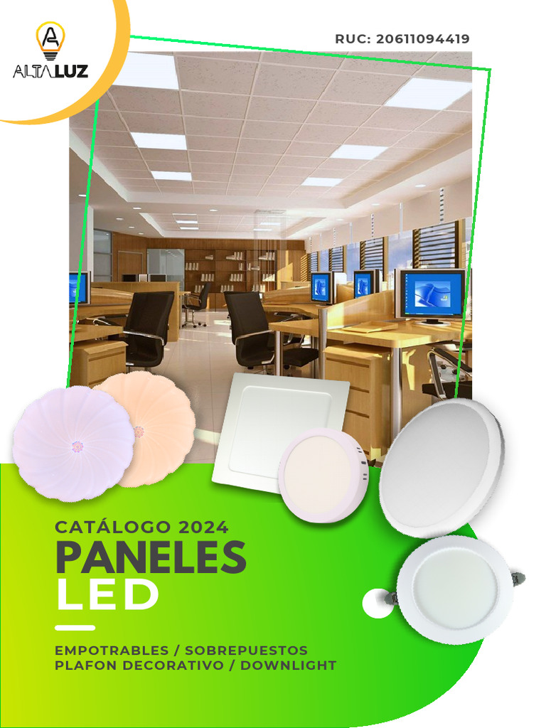 Paneles: Catálogo 2024 | PDF | Diseño | Electrónica