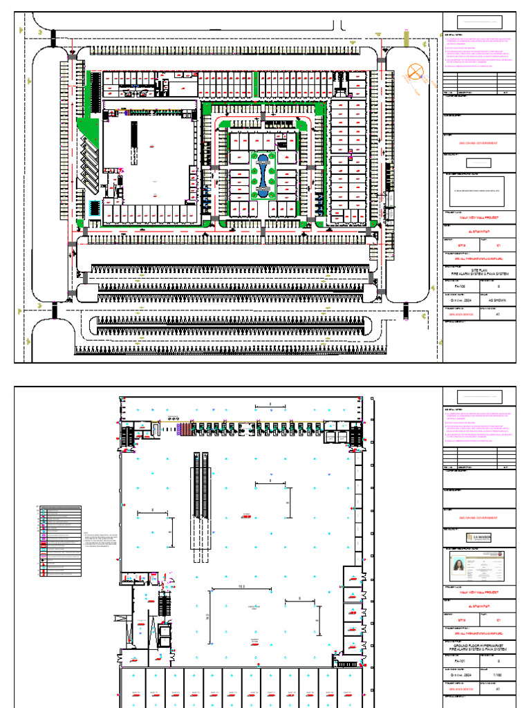 Fire Alarm System and Voice Evacuation System Walk View Mall | PDF ...