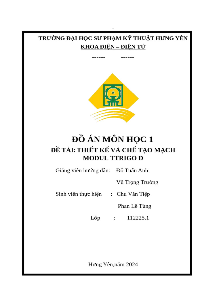 Do an Modun TRIGO D 1.5 | PDF