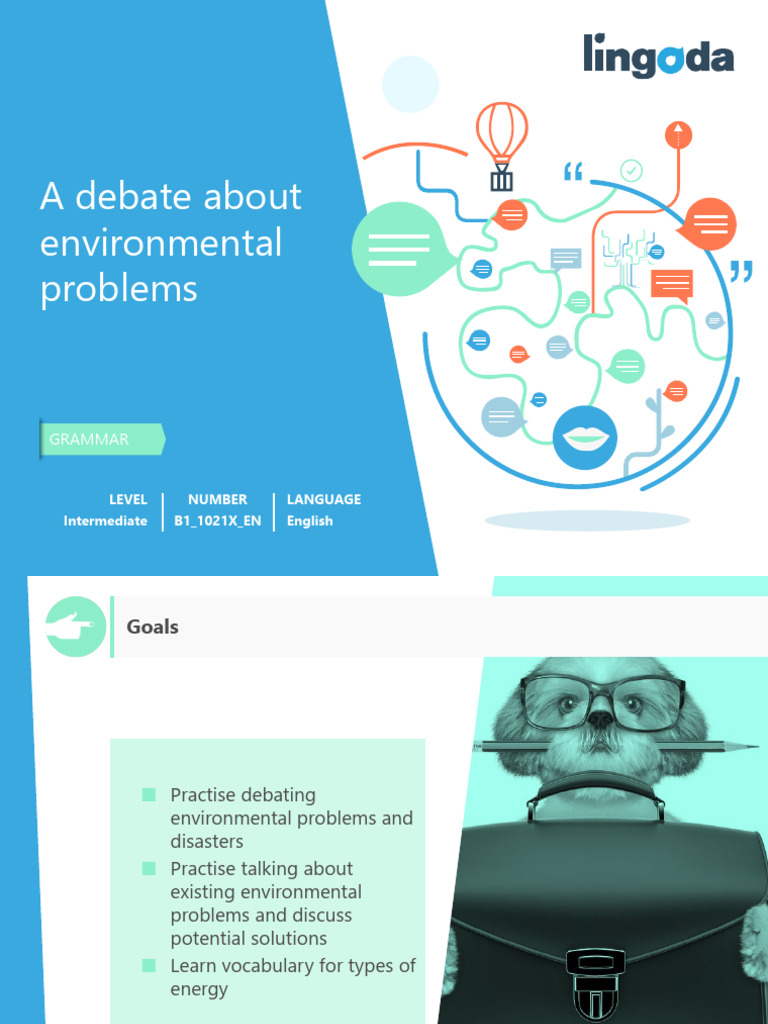 Debating Environmental Issues and Solutions | PDF | Climate Change ...