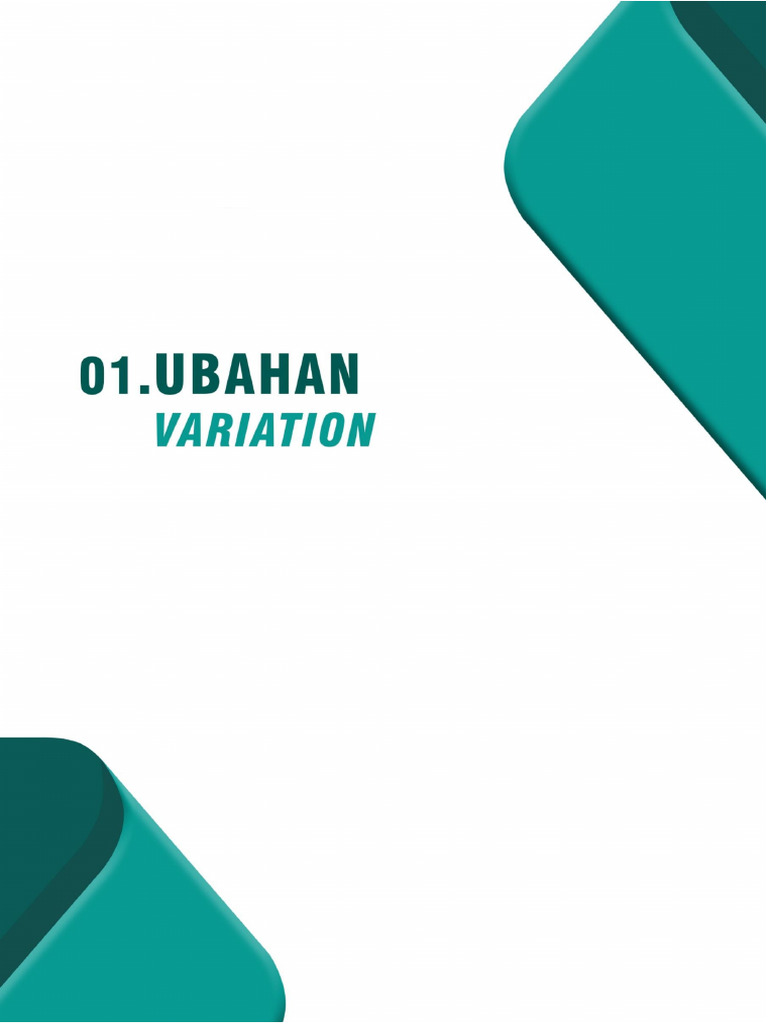 Modul JPN Sabah: Ubahan Variasi Matematik | PDF