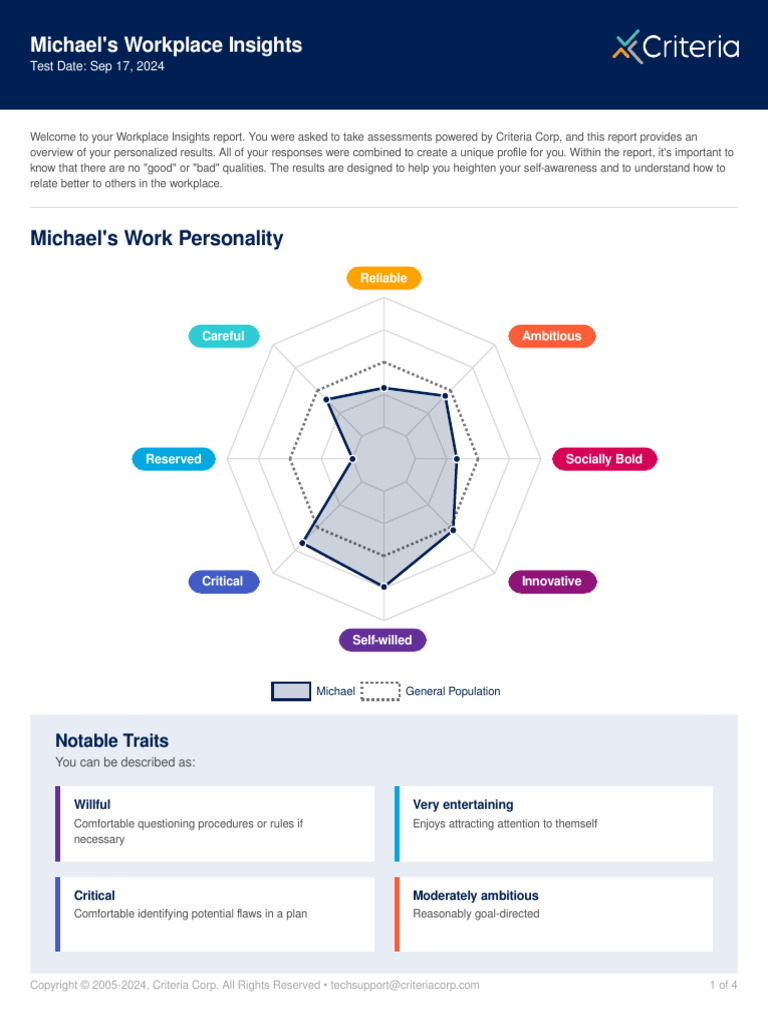 Workplace Insights - Michael Saedeleer-Workplace-Insights | PDF | Goal ...