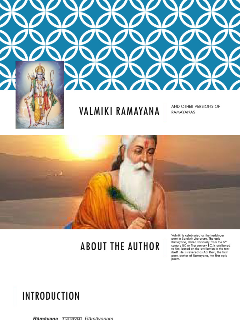 Valmiki Ramayana | PDF | Ramayana | Rama