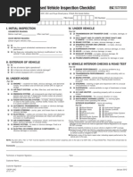 Mot Inspection Checklist Vt29 | PDF