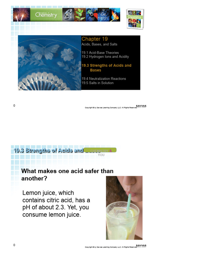 Strength of Acids and Bases | PDF | Acid | Dissociation (Chemistry)