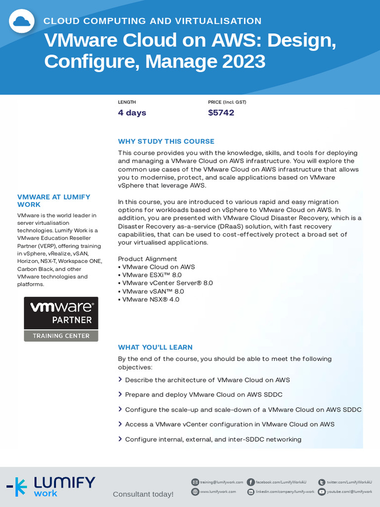 vmware-cloud-on-aws-deploy-configure-manage | PDF | Cloud Computing ... vmware-cloud-on-aws-deploy-configure-manage | PDF | Cloud Computing ...