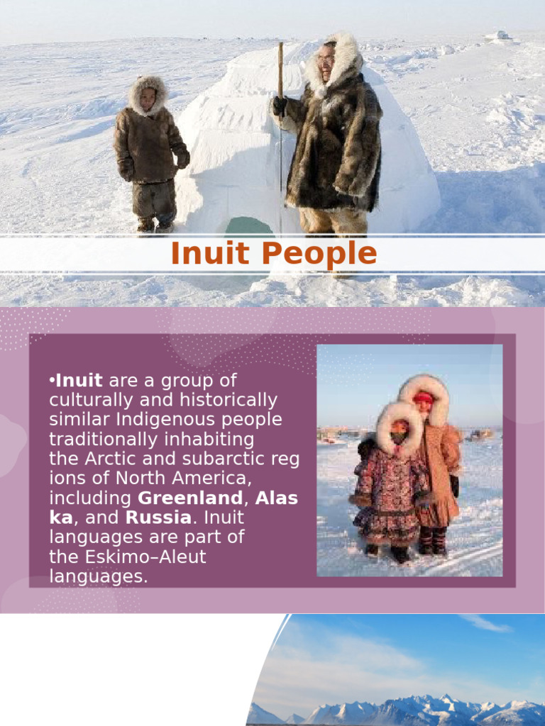 Inuit People | PDF