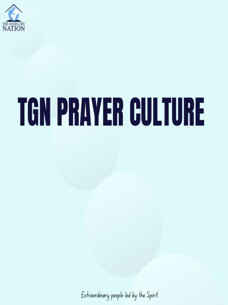 TGN Prayer Structure - 20241119 - 235319 - 0000 | PDF | God The Father ...