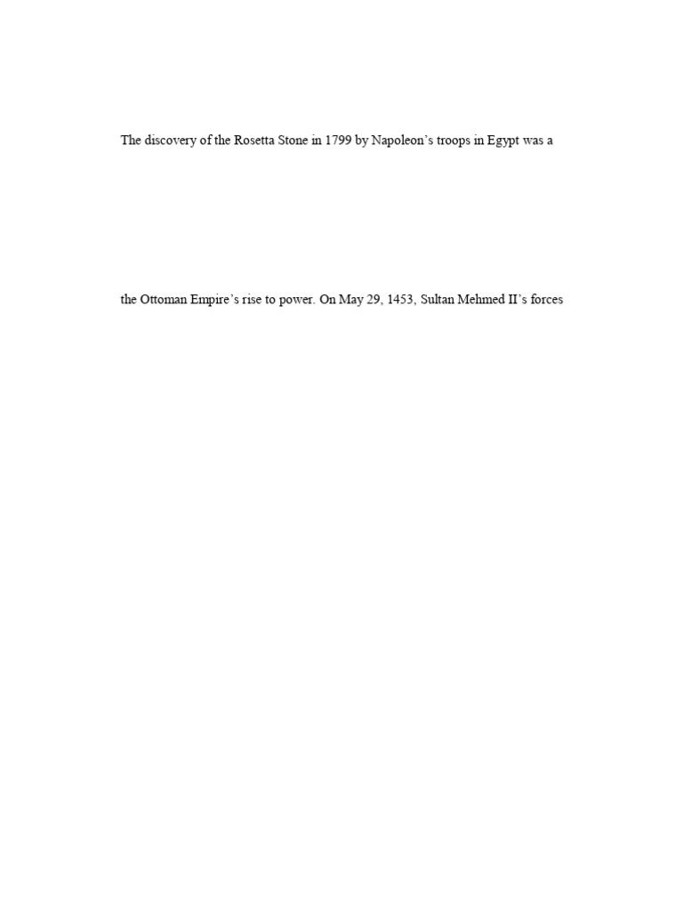 Fascinating Historical Events in World History | PDF